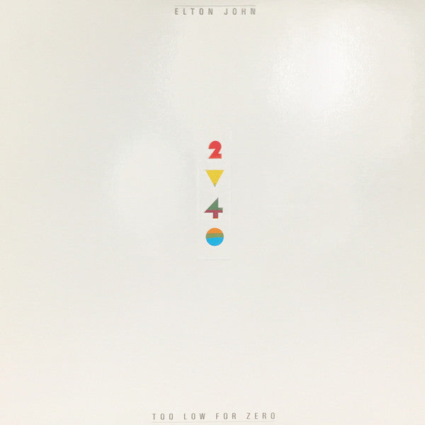 Buy Elton John : Too Low For Zero (LP, Album, Win) Online for a great ...