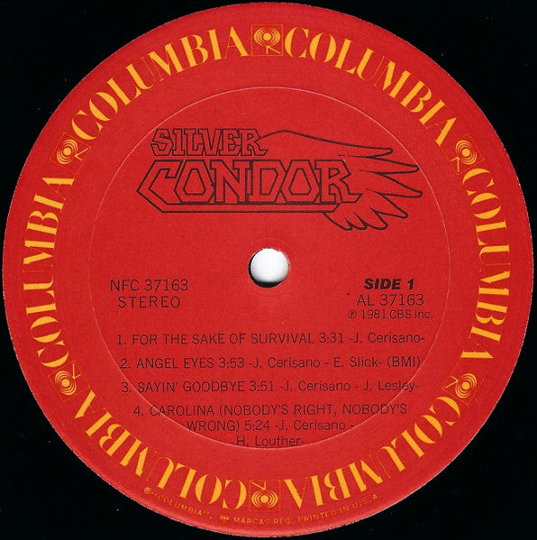 Buy Silver Condor : Silver Condor (LP, Album, San) Online for a great ...